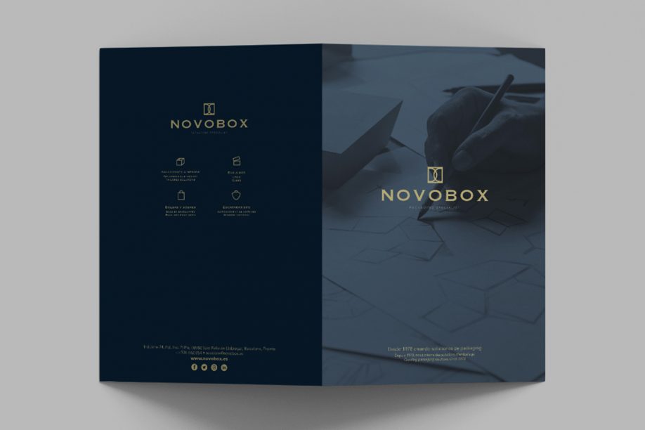 Proyecto de Diseño de sales folder corporativo | Mediactiu